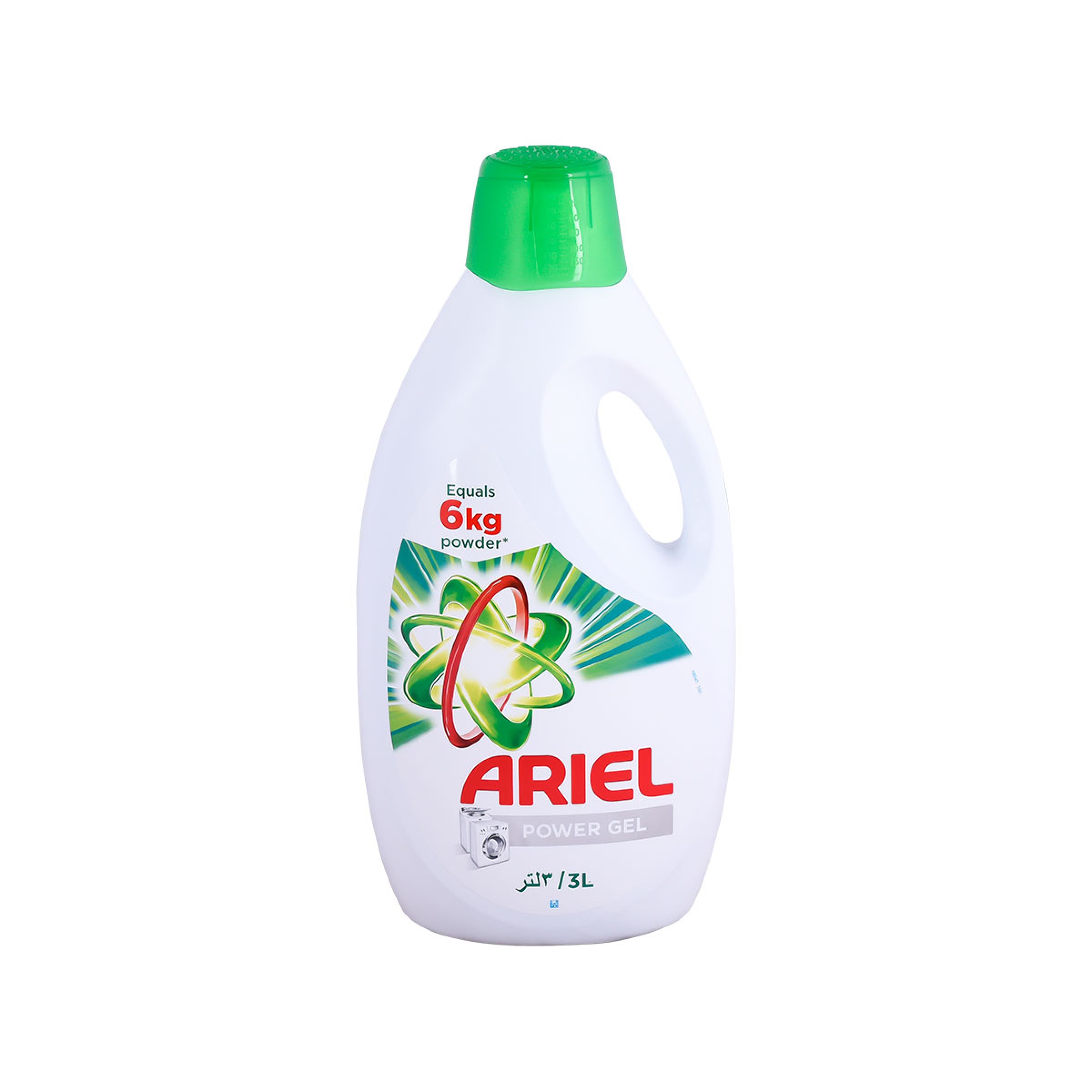 Ariel Power Gel Washing Gel - 3 Liter, Green
