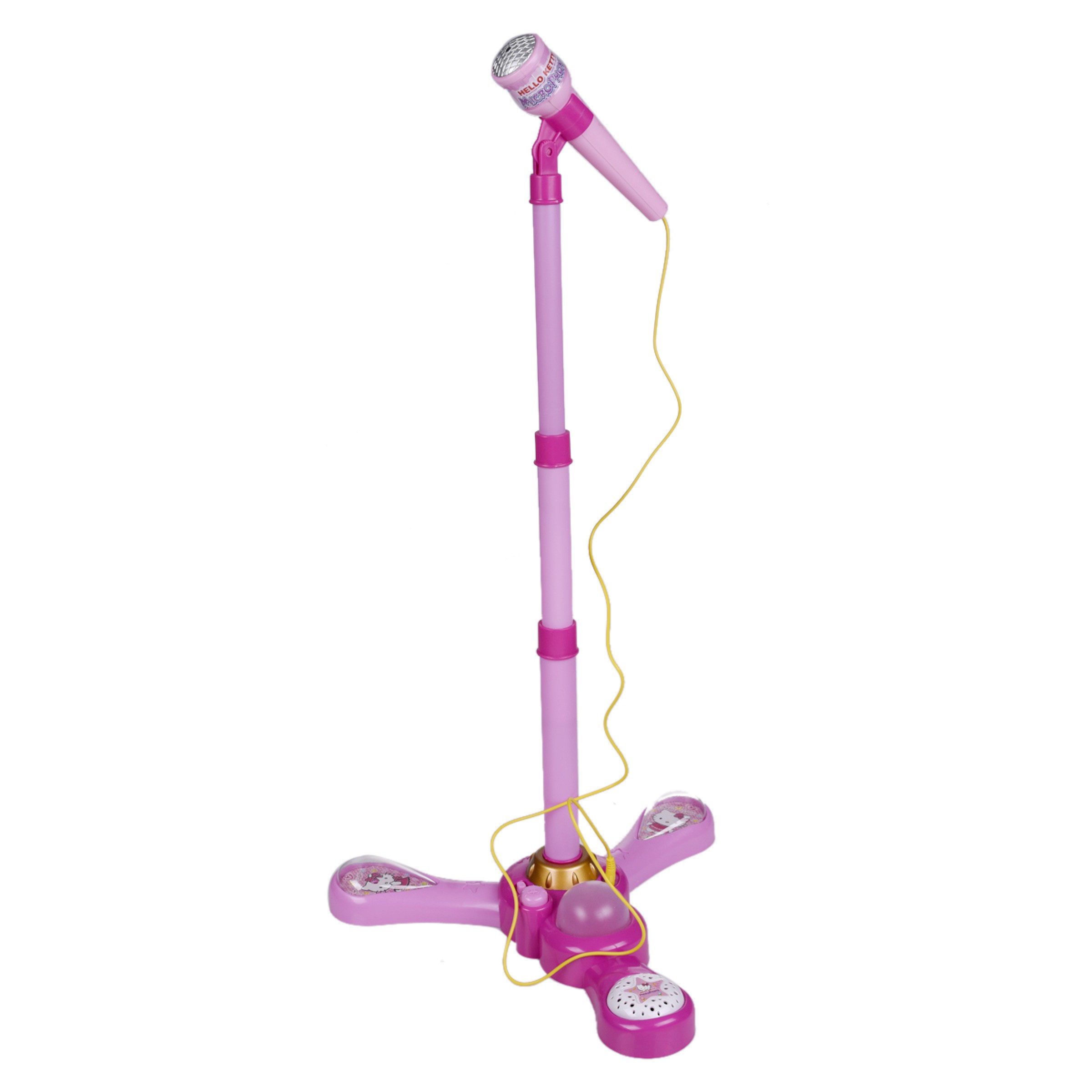 Children microphone for girls, lighting and music