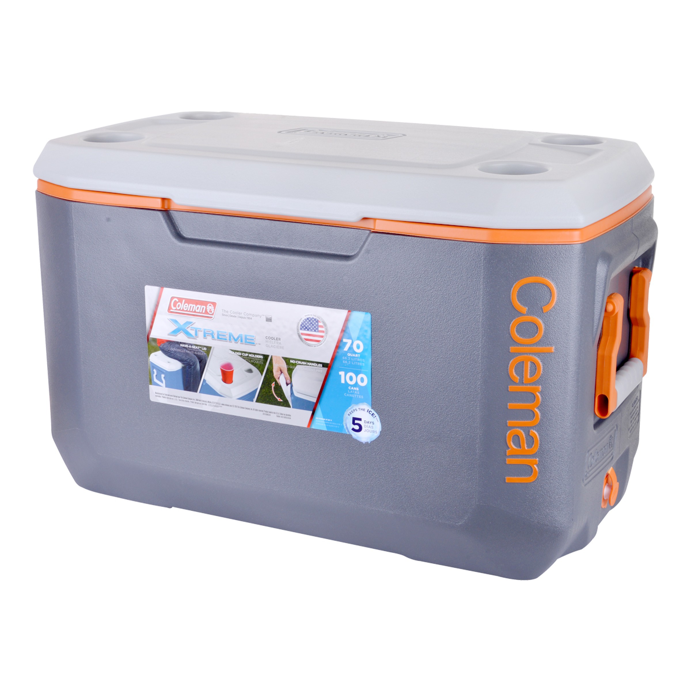 COLEMAN Cooler - Food and drink keeper - 66.2 liter
