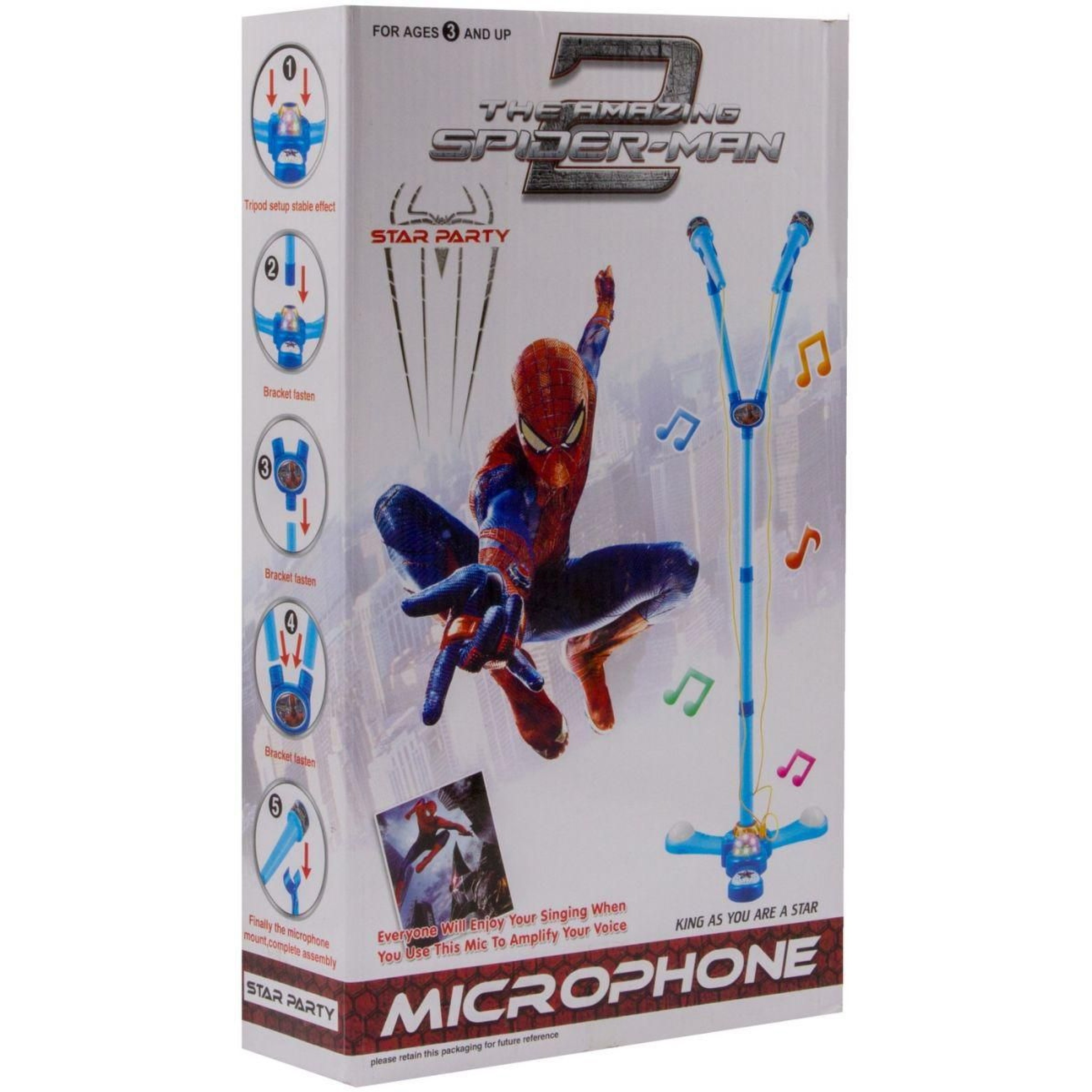 Children microphone for children, lighting and music - MO3900