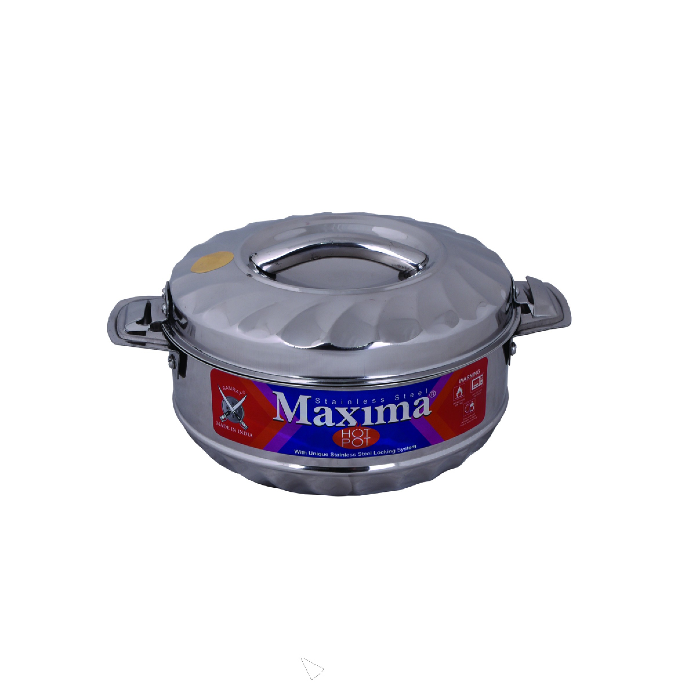 Maxima hot pot - 3500 ml - stainless steel , Silver