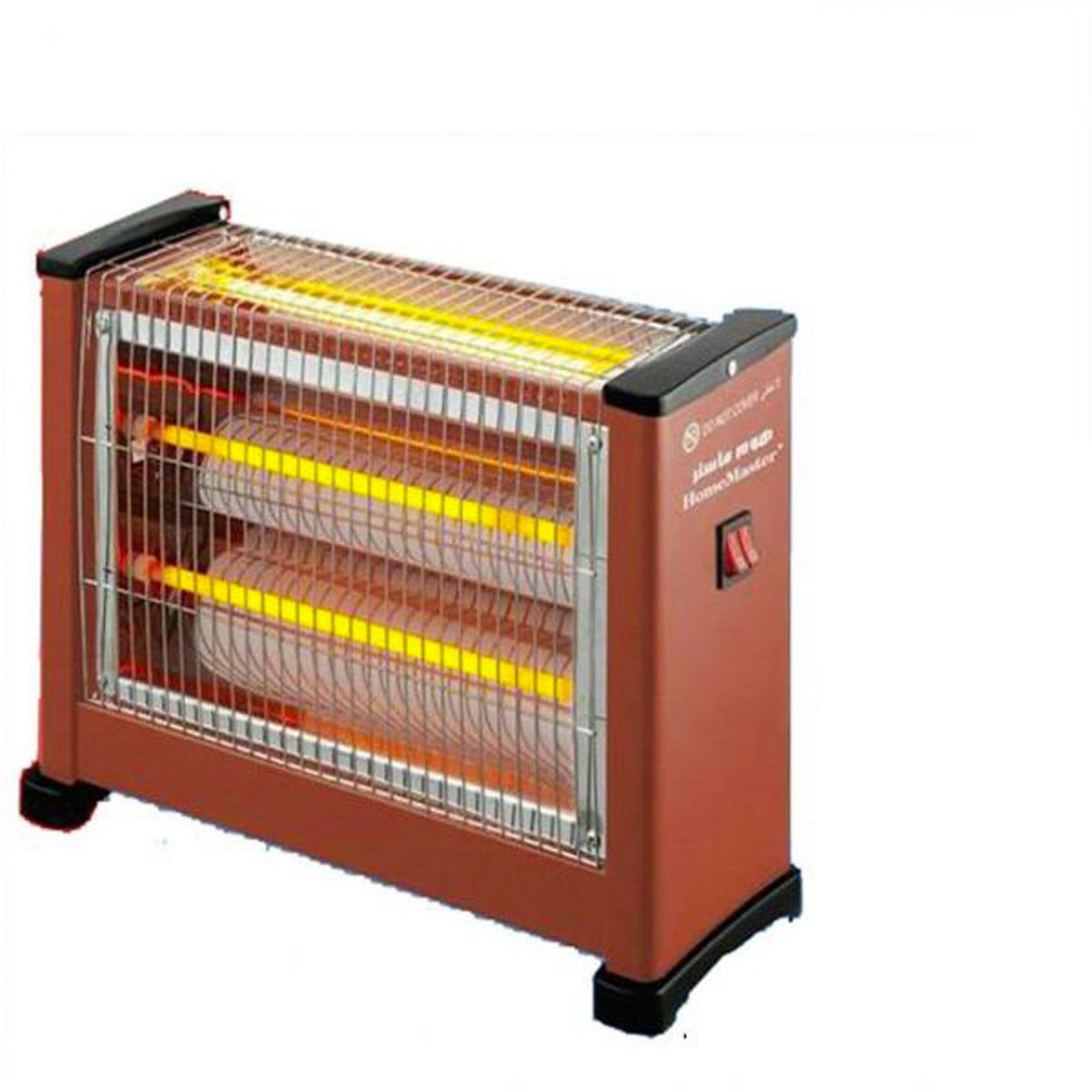 Home Master 2 Side Quartz Heater, 1800 Watt - HM-601 - HM-601
