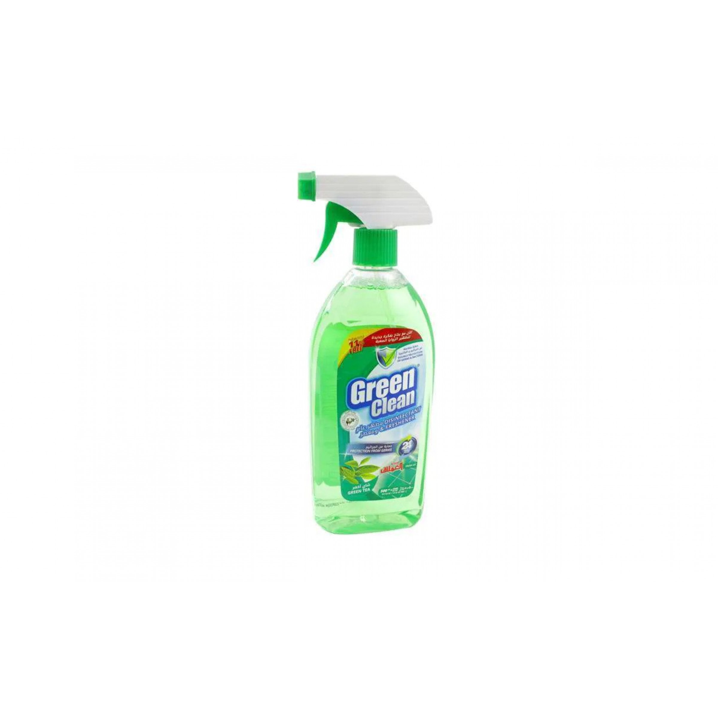 Green Clean General Disinfectant Spray Scented Green Tea 500 ml