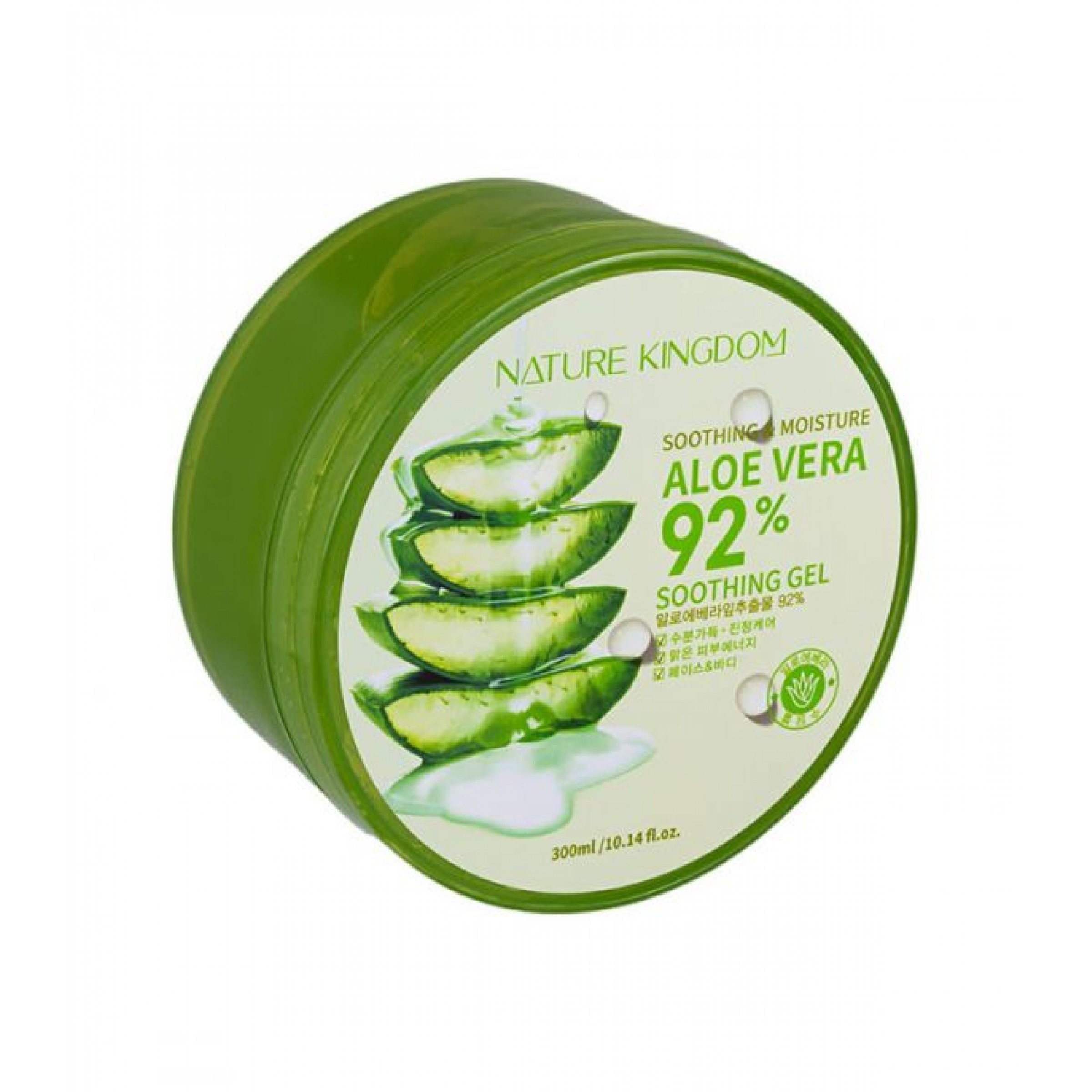 Nature kingdom aloe vera gel to moisturize and calm the skin 300 ml