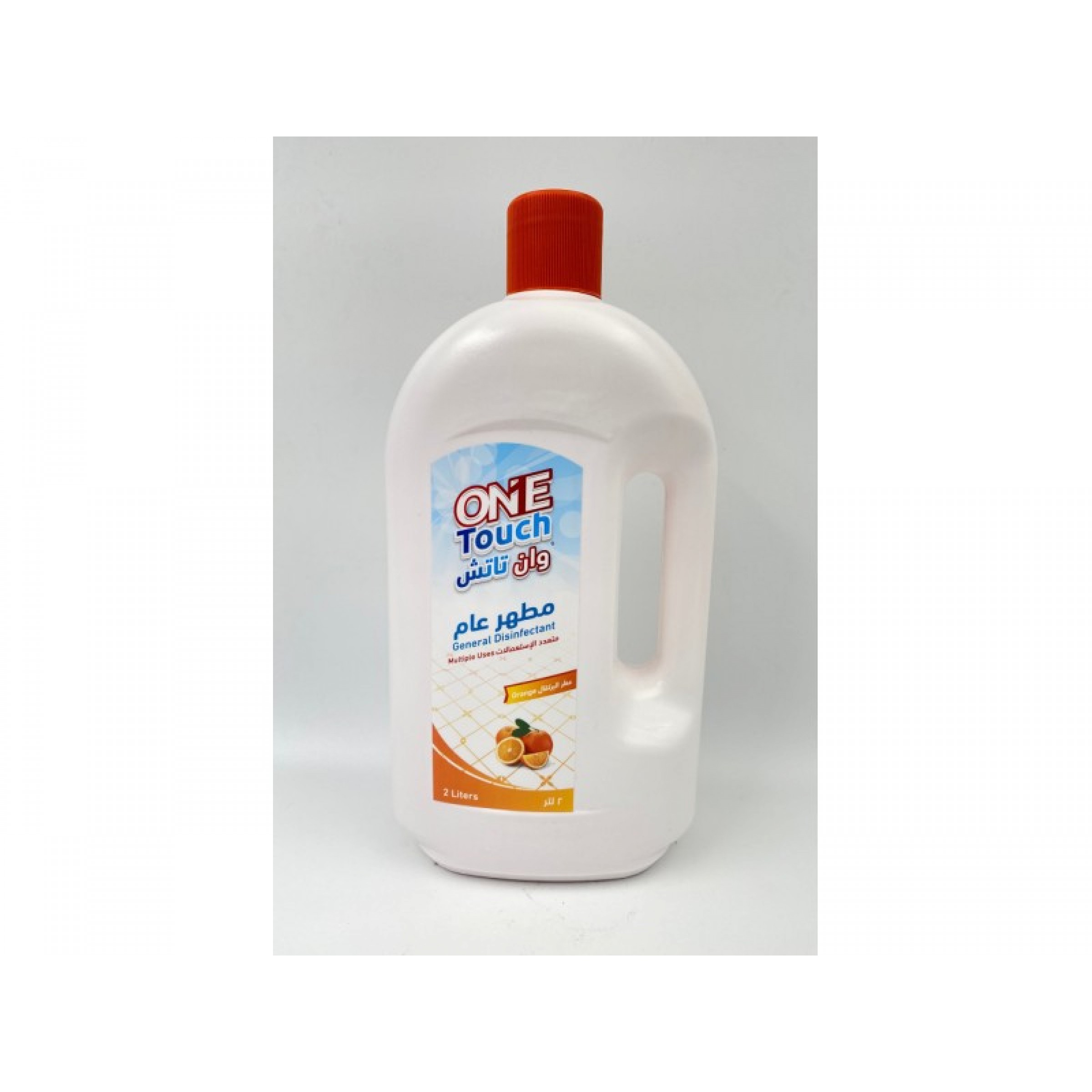 One Touch Disinfectant & General Cleaner Orange Scent 2.0 Liter