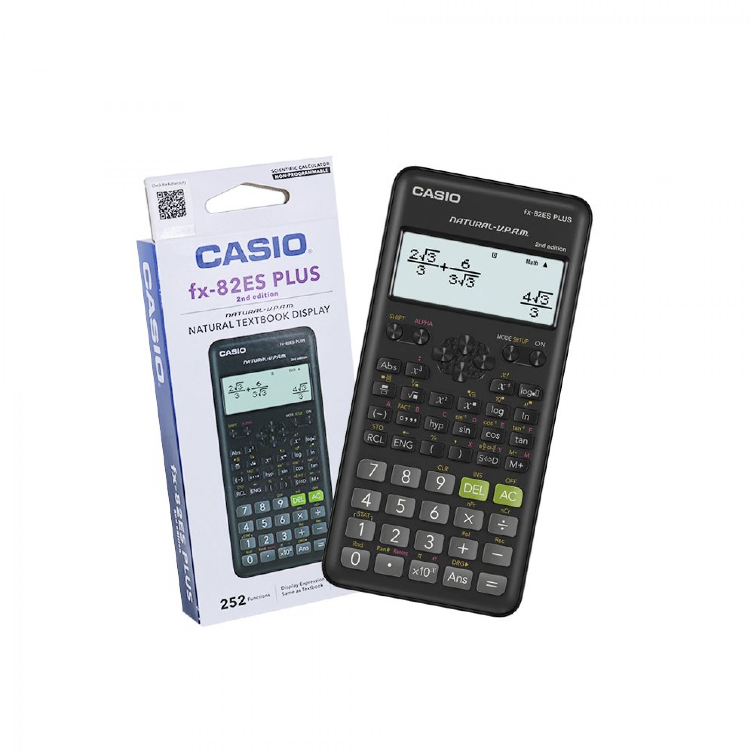 CASIO Model FX 82ES PLUS Scientific Calculator - FX 82ES PLUS