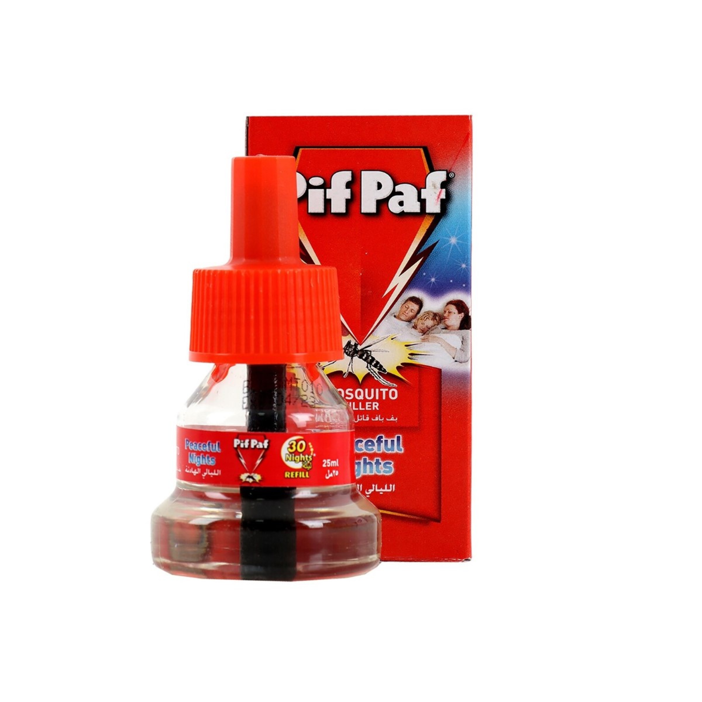 Pif Paf Mosquito Killer Liquid Refill 30 Nights 25 ml