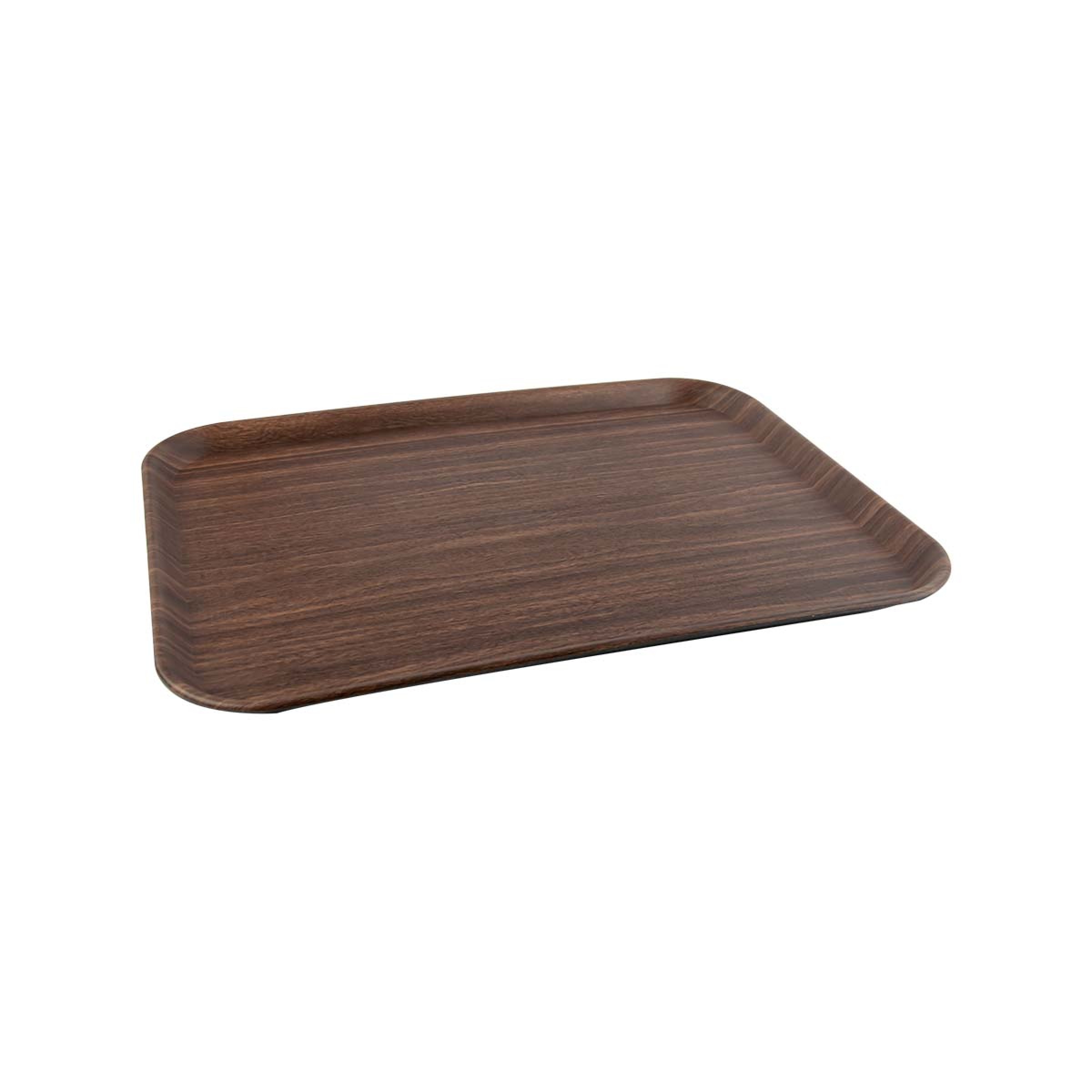 Brown Plastic Rectangle 50 x 37 x 2 cm - 1141-614