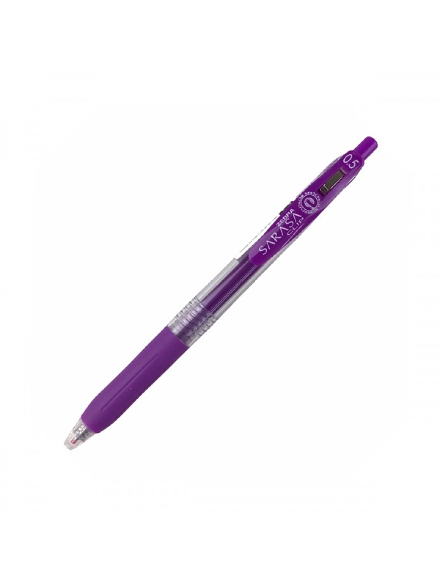 Zebra Sarsa 0.5 mm Gel Ink Pen JJ15-PU - JJ15-PU