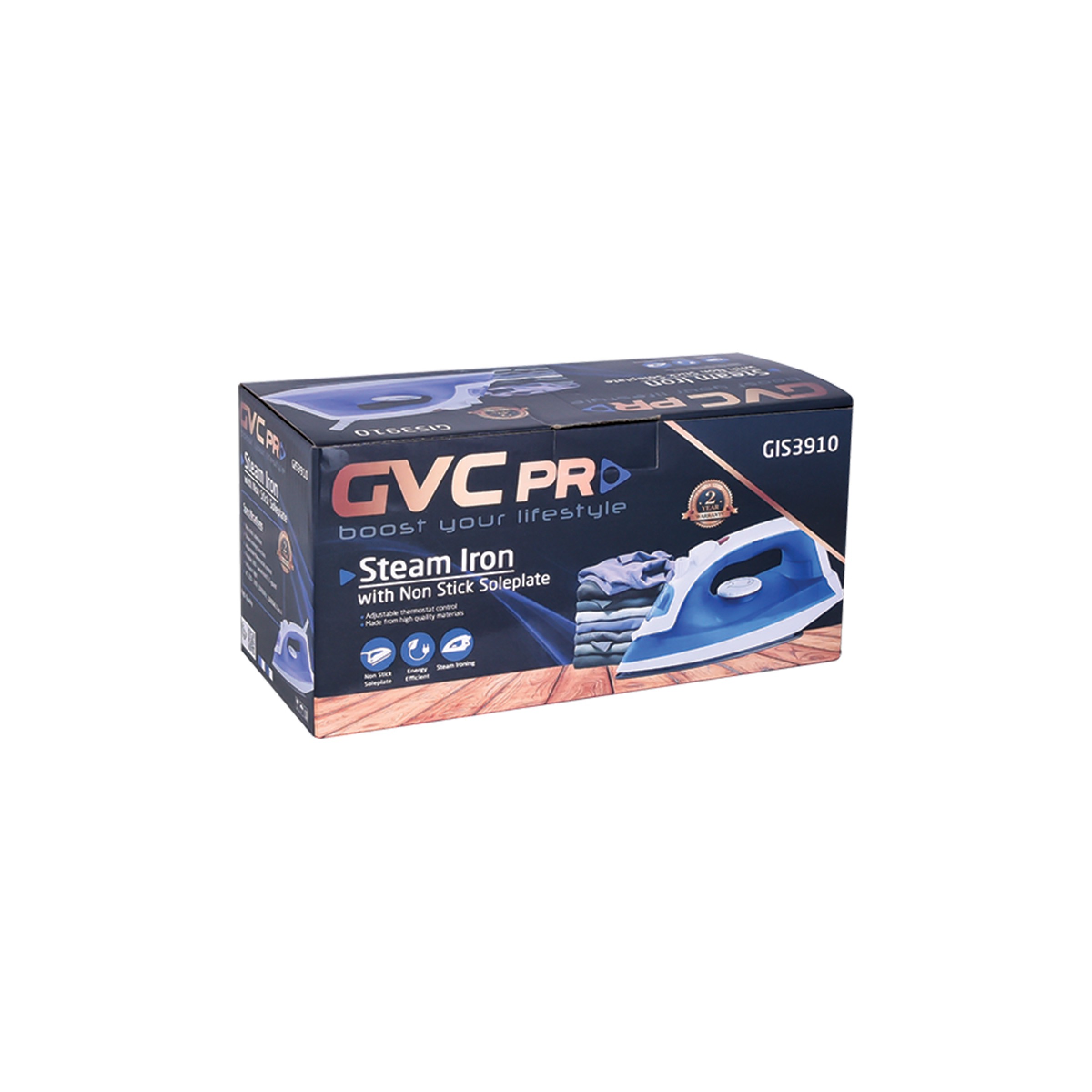GVC Steam Iron 1600W GIS3910