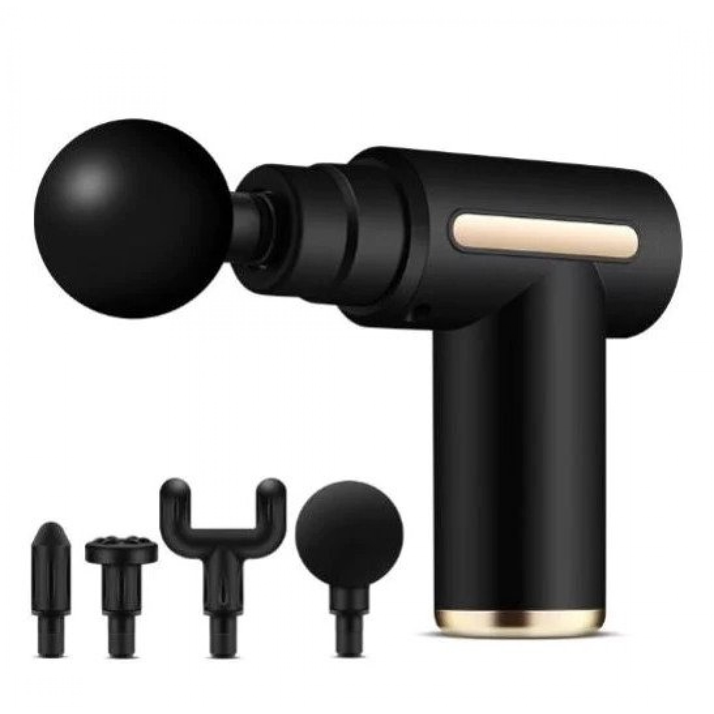 6-speed muscle massaging electric massager with 4 interchangeable heads ...