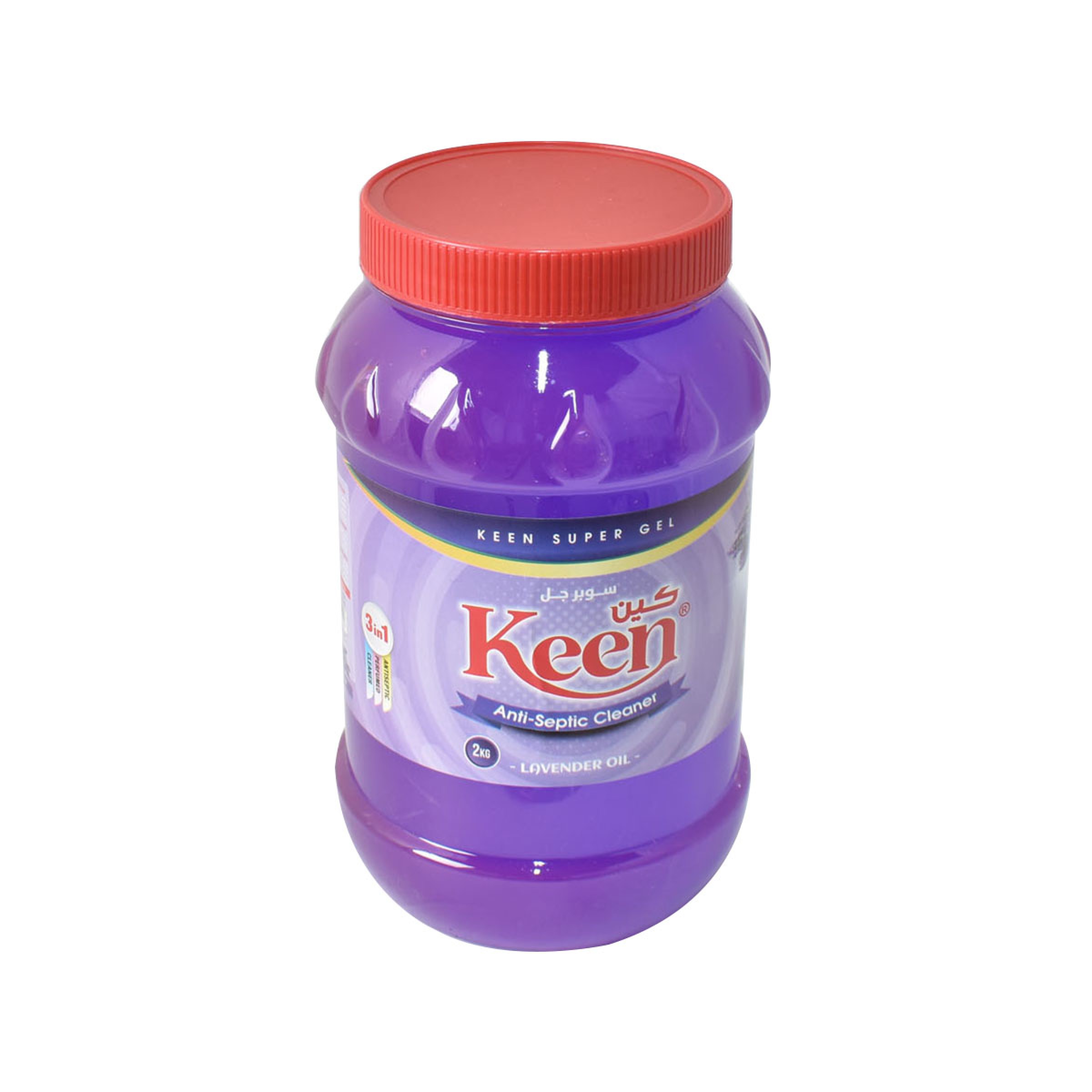 Ken Super Gel Multi-Purpose Cleaner, Lavender Scents, 2.0 kg