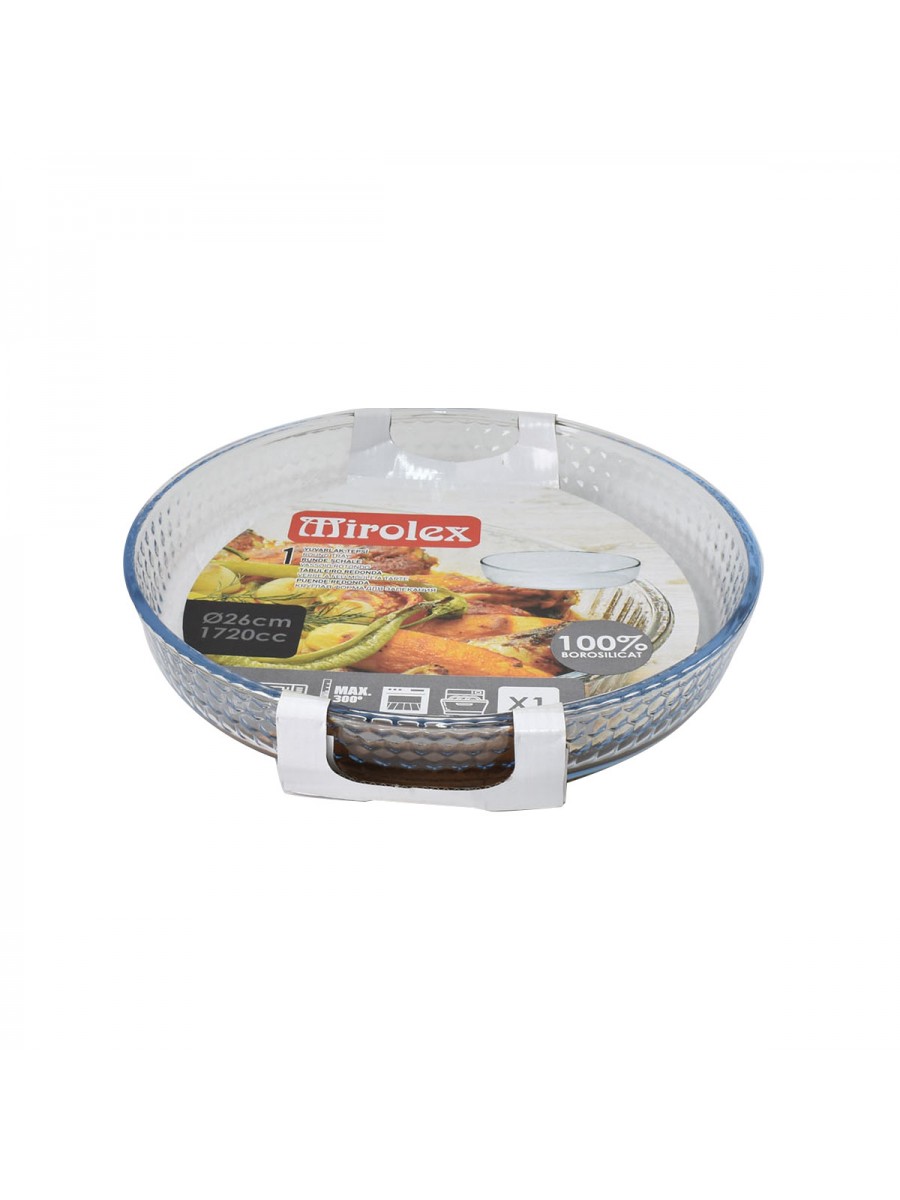 Mirrorless glass oven tray 260 ml - PL11136
