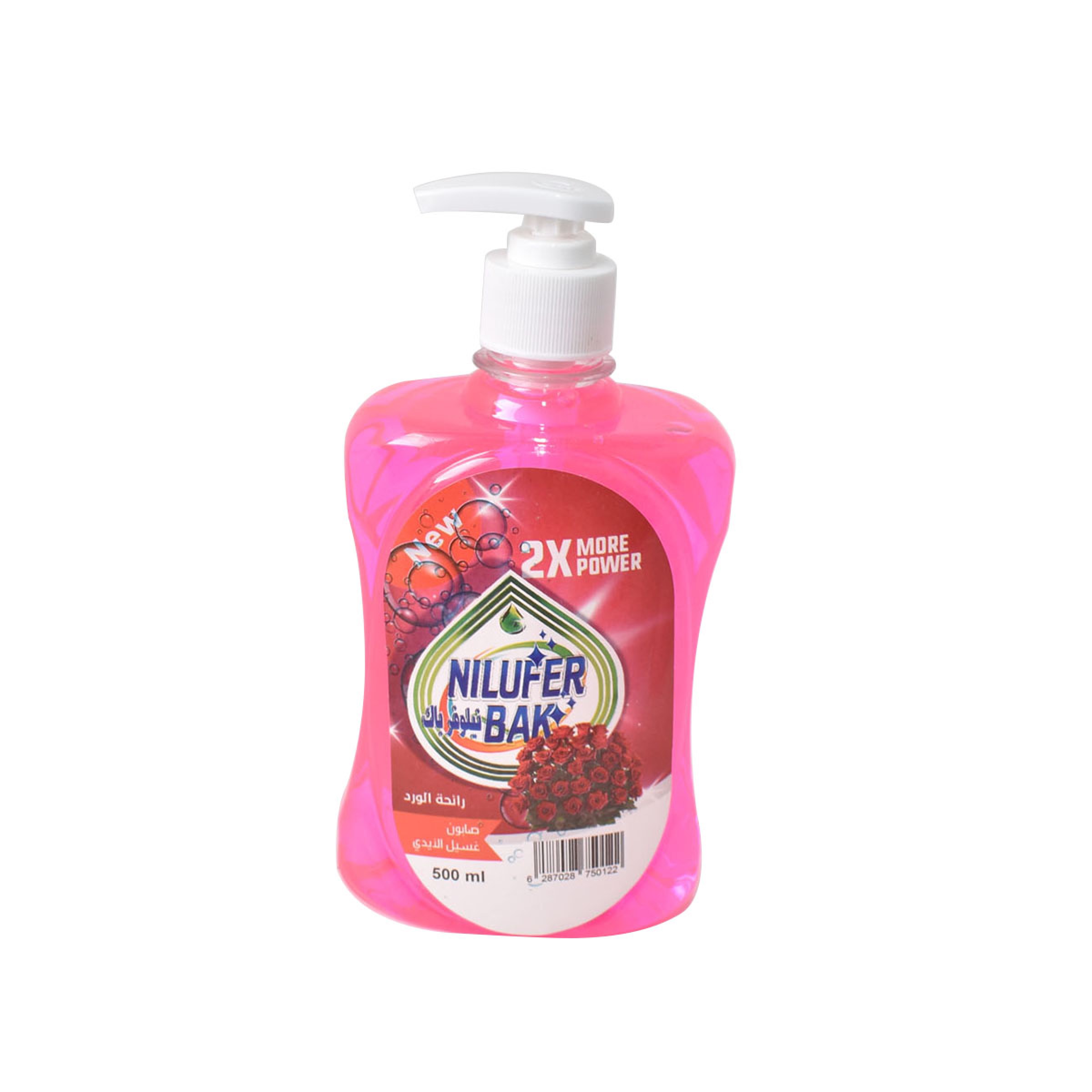 Liquid hand soap, rose scent, 500 ml