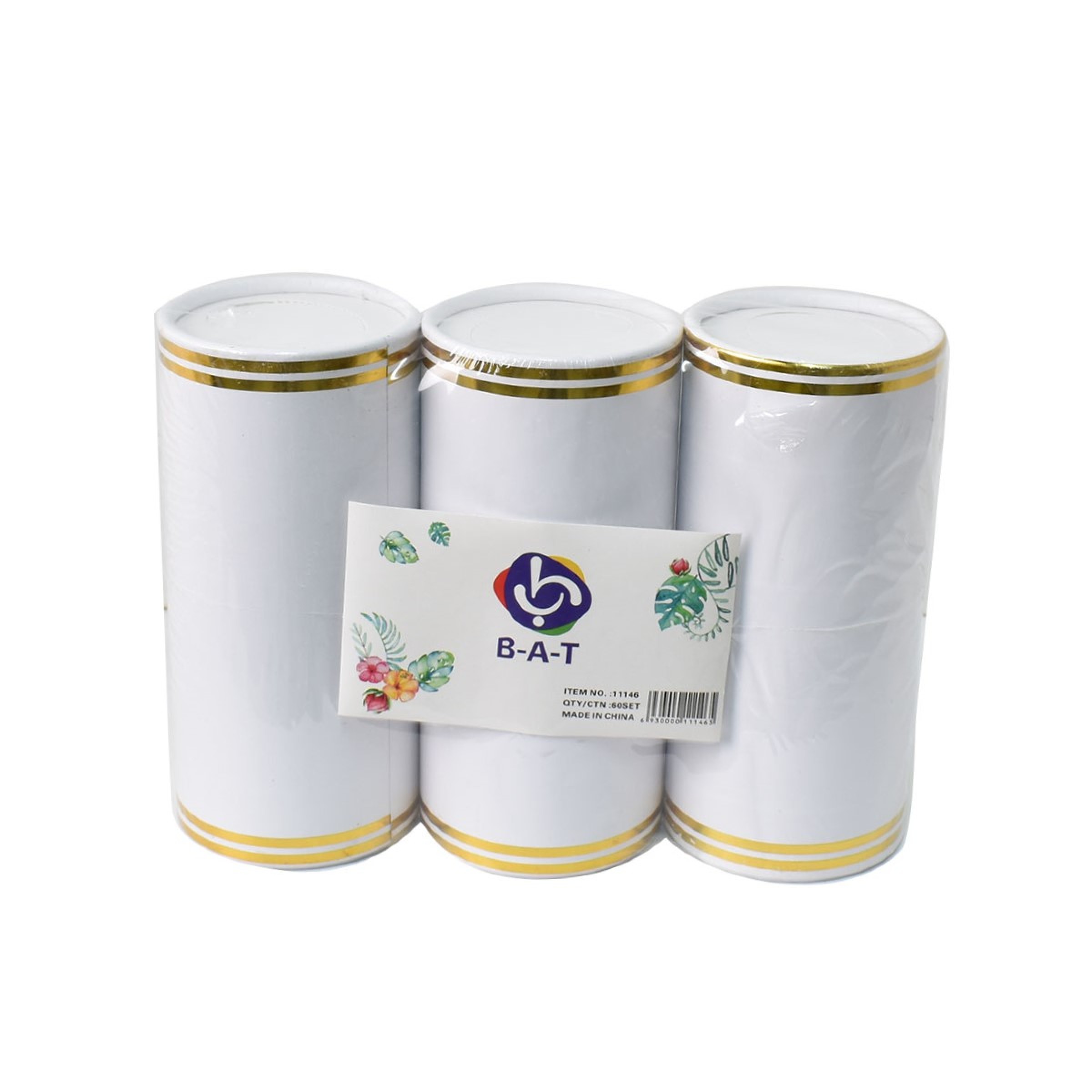 Tissue set in a cylindrical box, 3 pieces - 11149