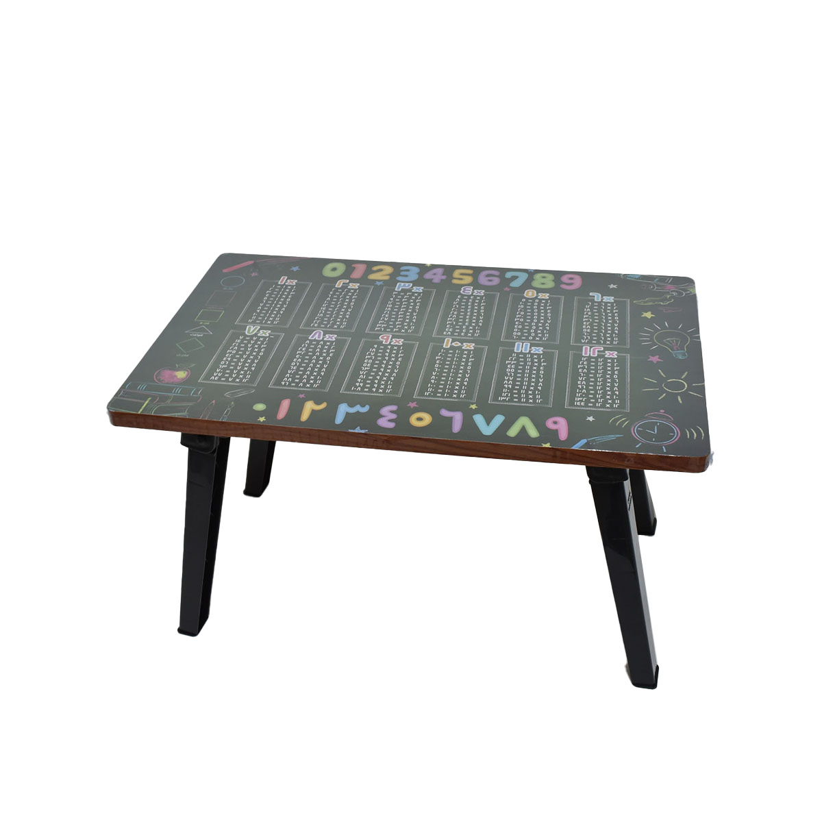 Children's school table, foldable wood, 49 x 30 x 28 cm - T12/11