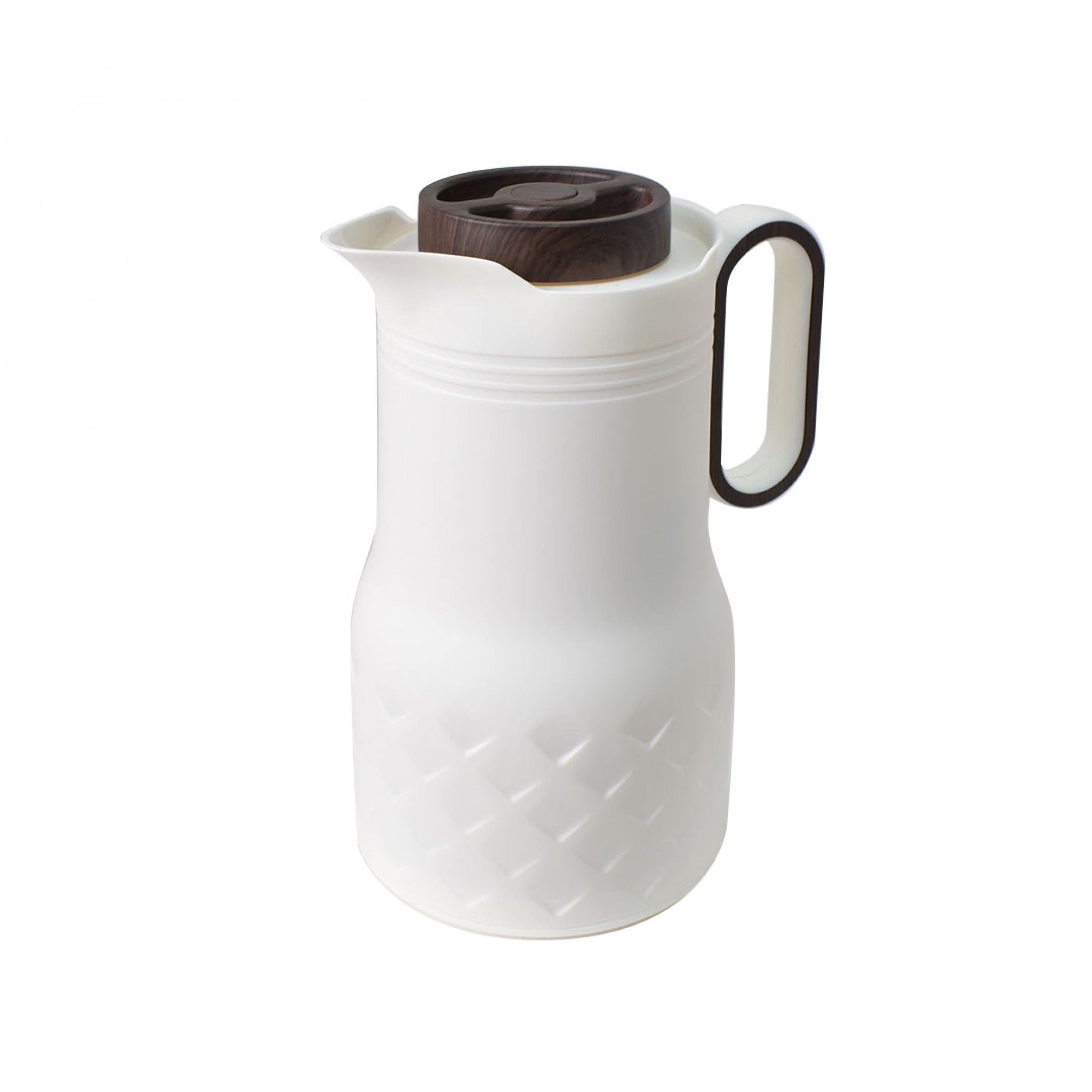 Plastic thermos 1.0 liter 060124