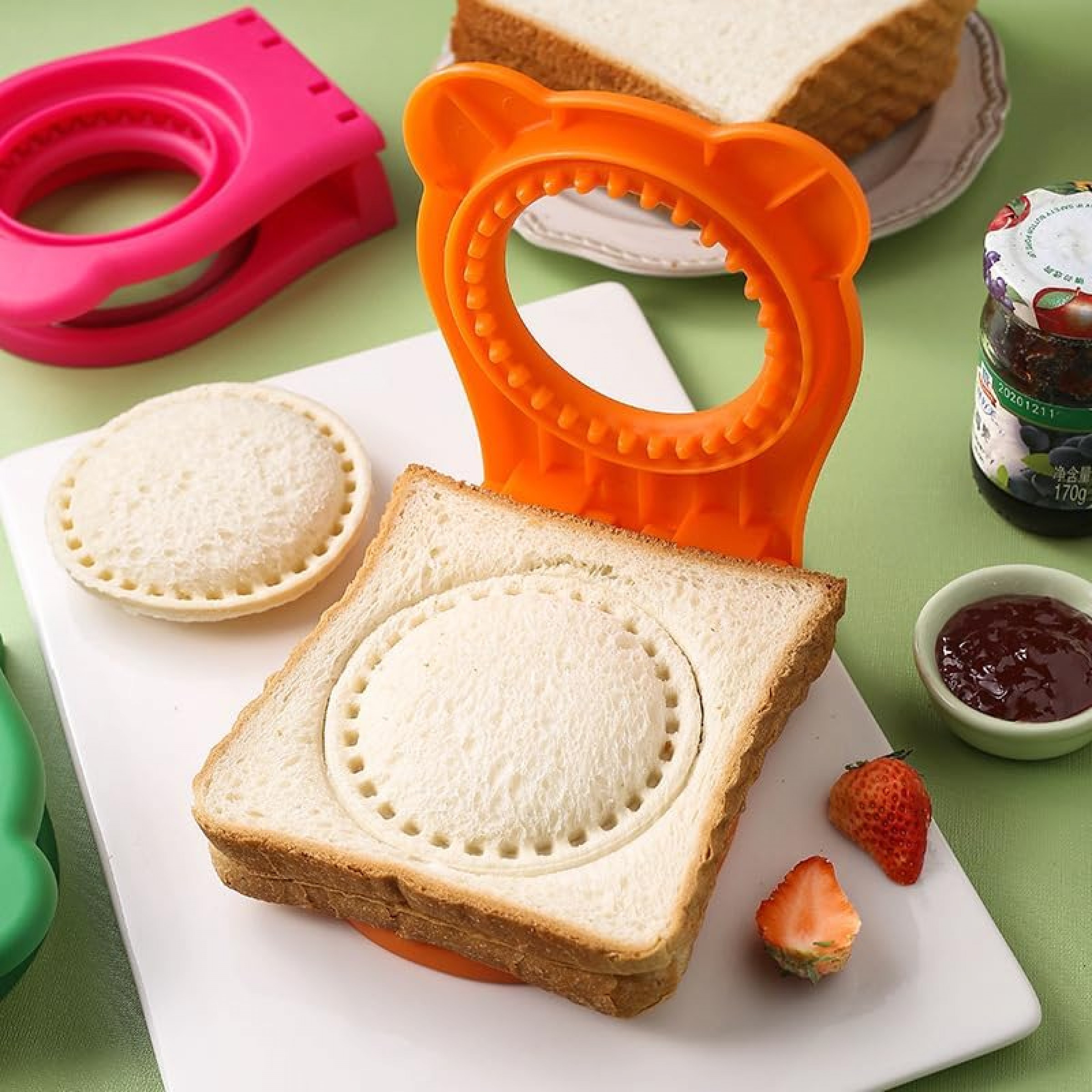 Manual toast slicer, multiple colors 421859
