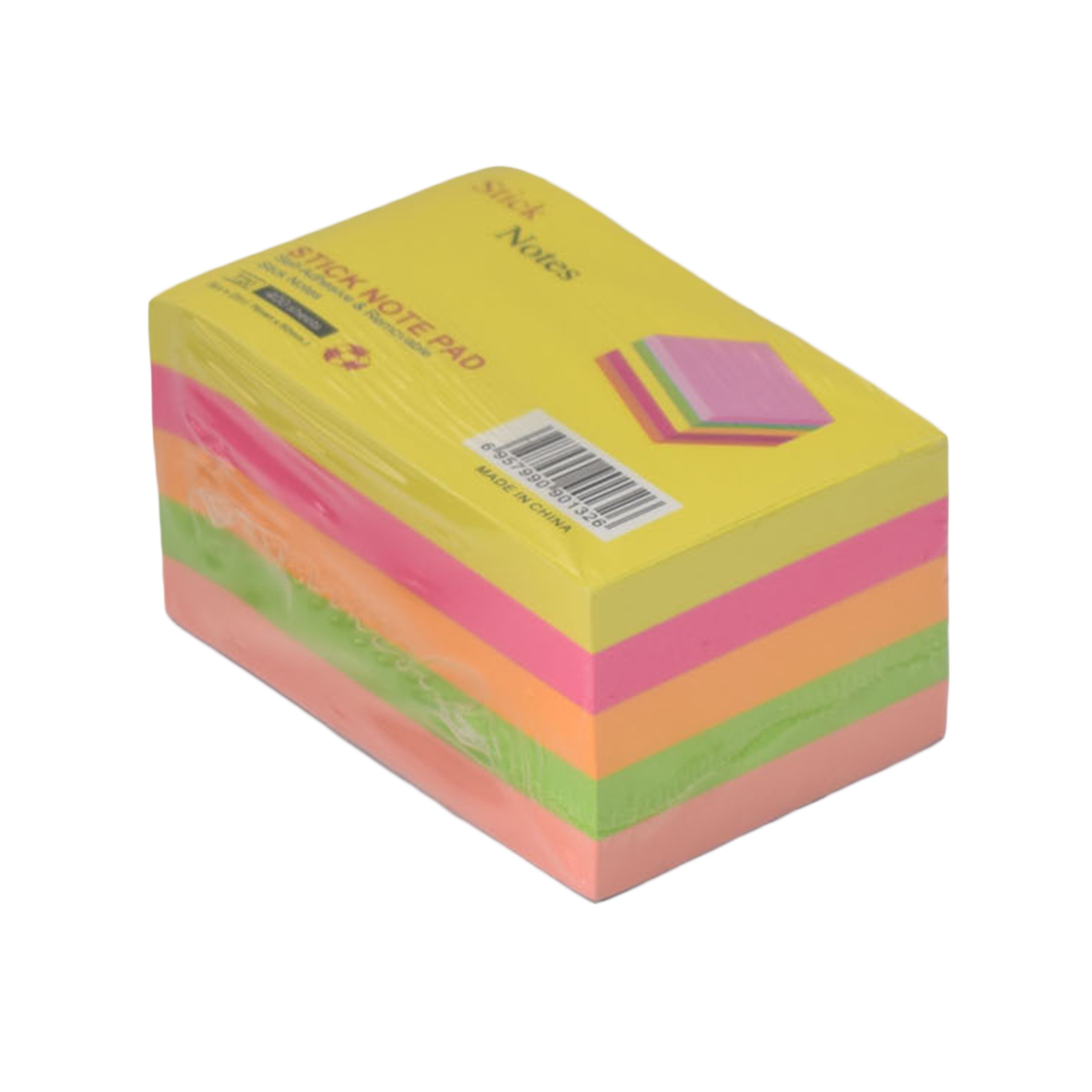 Self-Adhesive Note Paper 5 Colors 2 x 3 Inch 400 Sheets T20-400 - T20-400