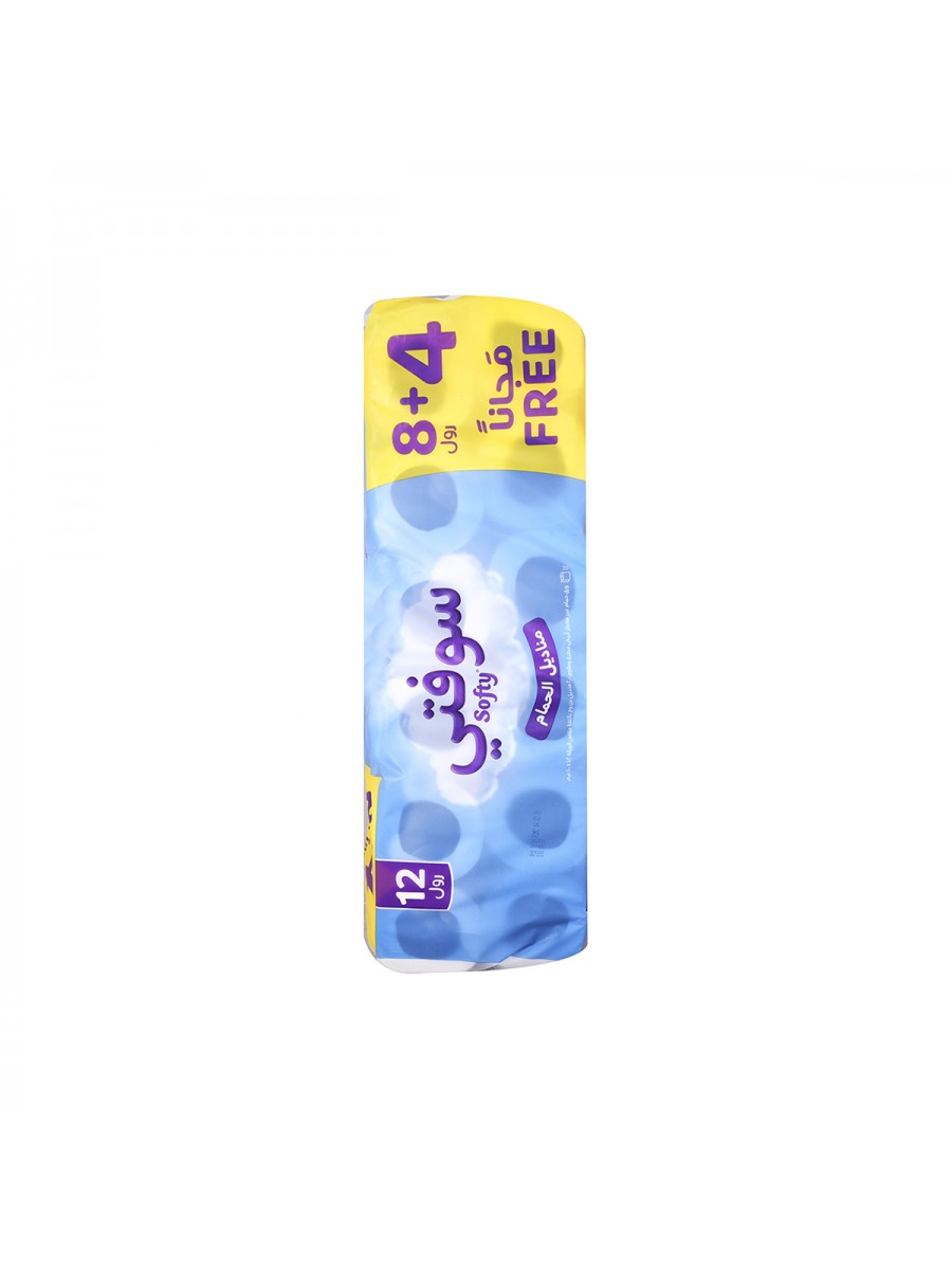 Softy bathroom tissue 12 rolls