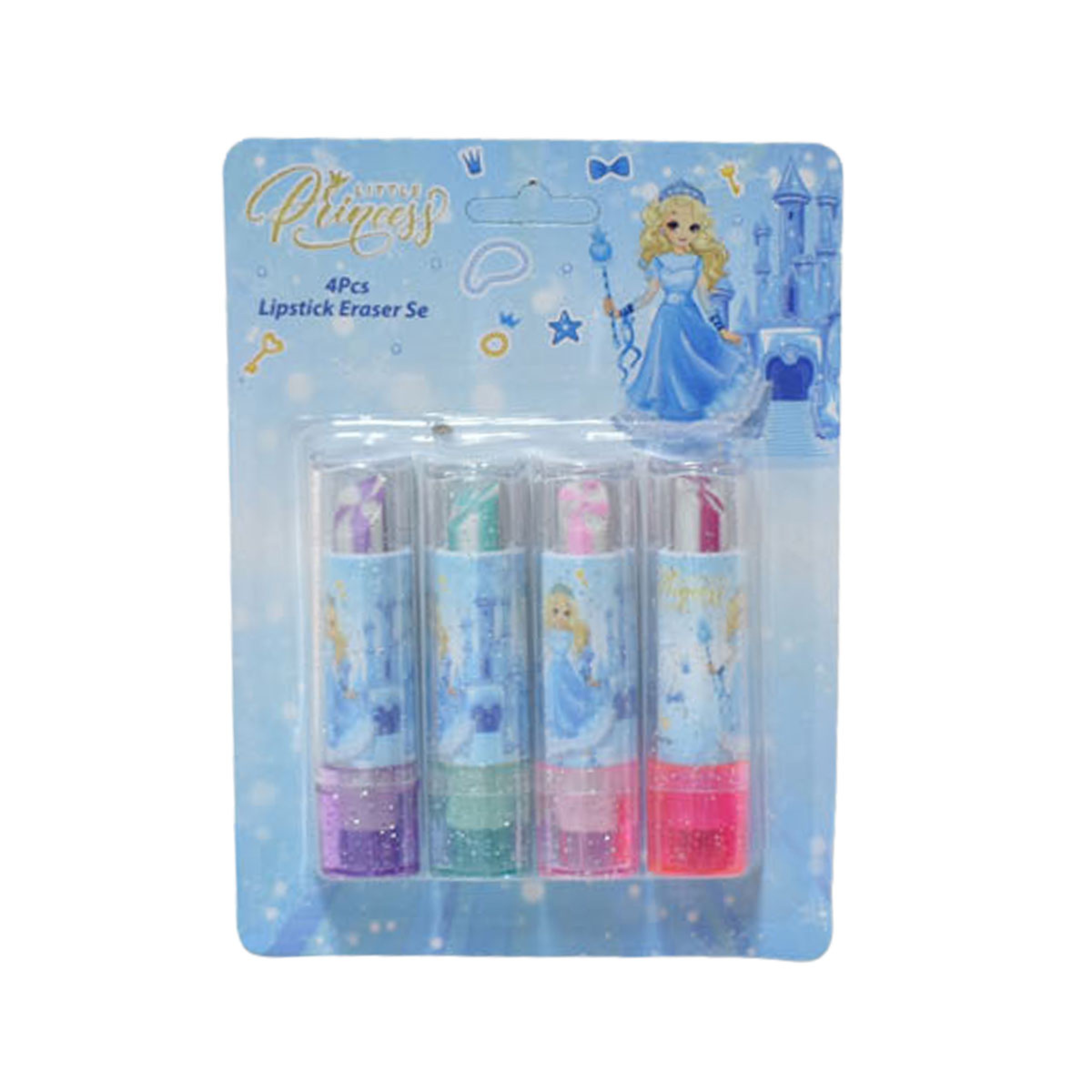 4-piece character eraser set 148187 - 148187
