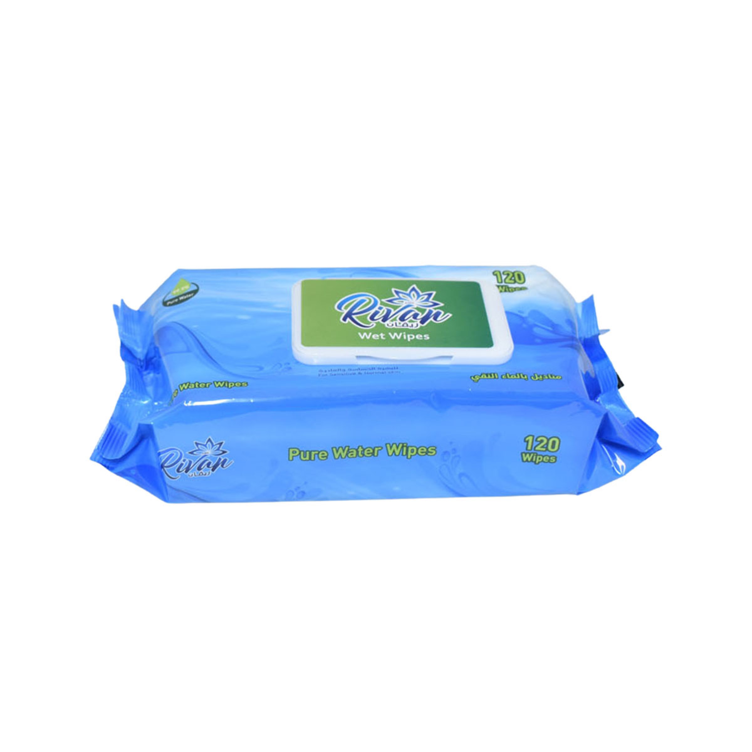 Refan Pure Water Wet Wipes 120 Wipes - 490197