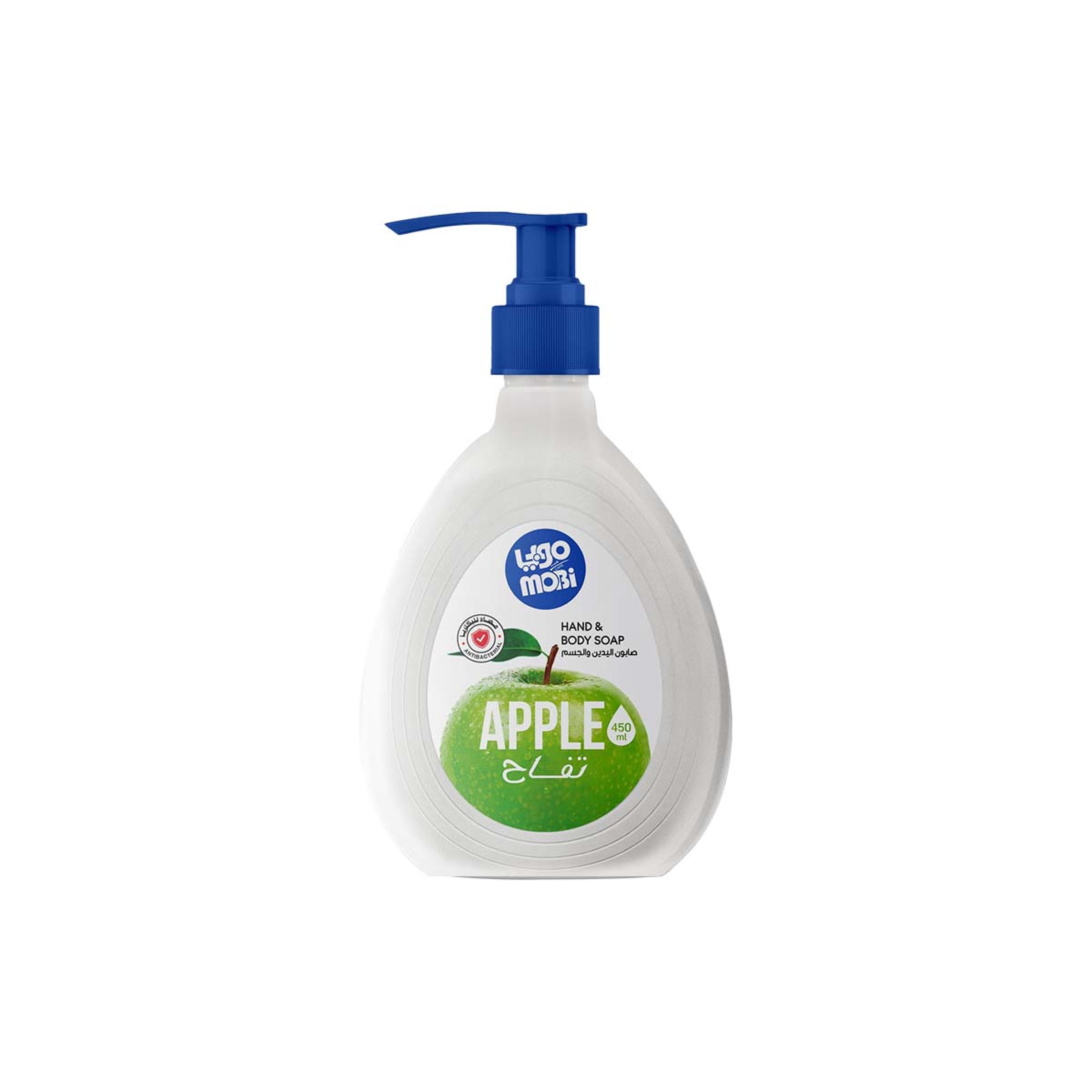Mobi liquid hand soap apple 450 ml