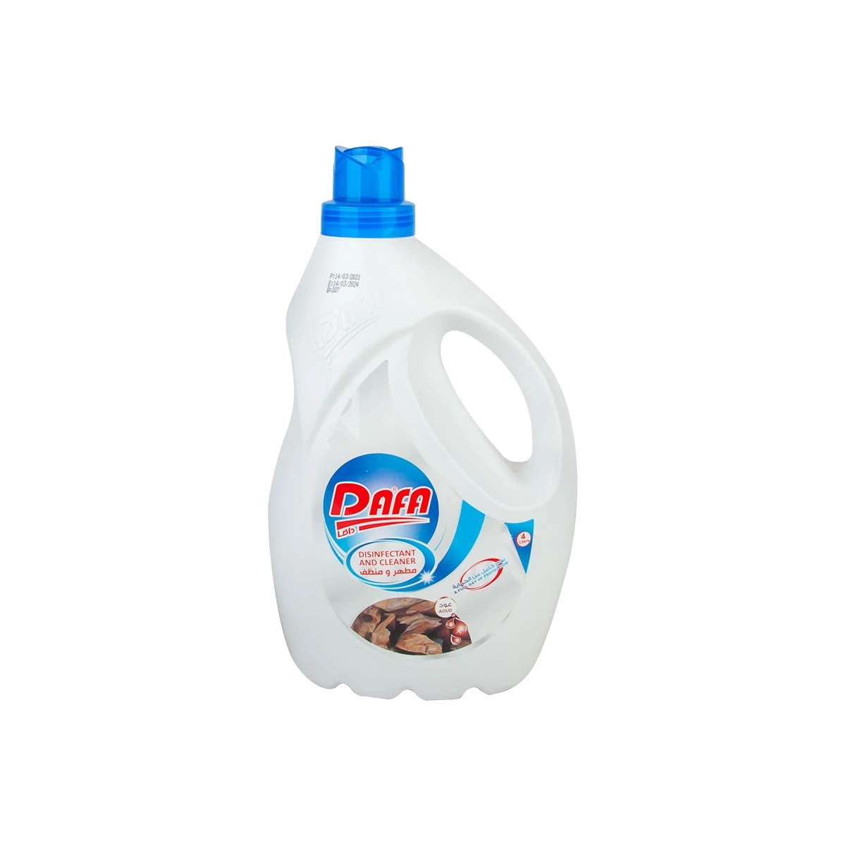 Dava floor cleaner and disinfectant, Oud scent, 4 liters