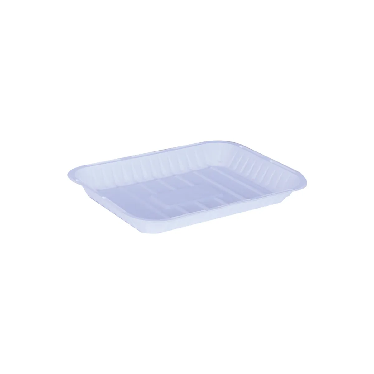 Foody Rectangular Plastic Plates No. 4 - 15 Pieces