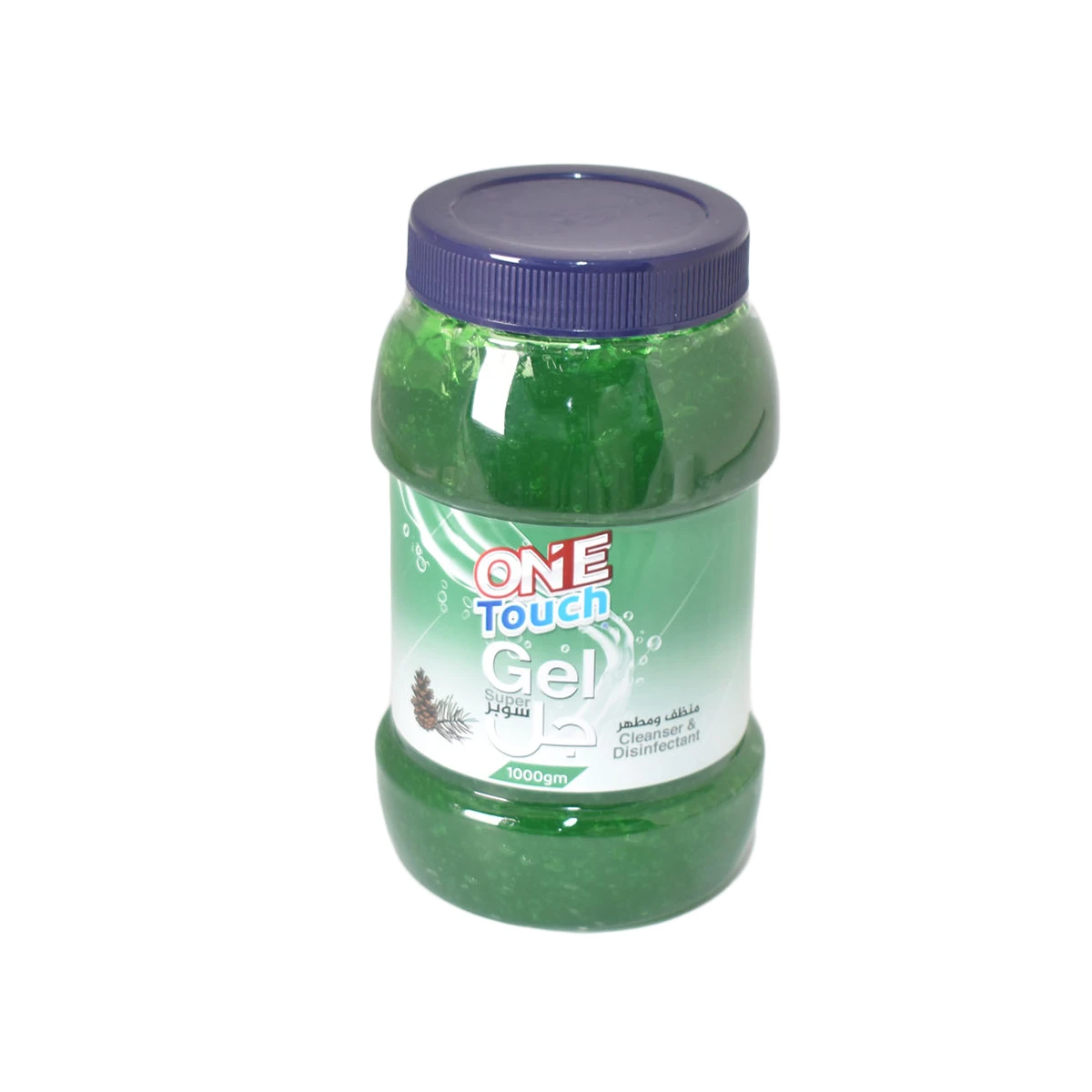 One Touch Multi-Purpose Cleaner and Disinfectant Gel with Pine Scent ...